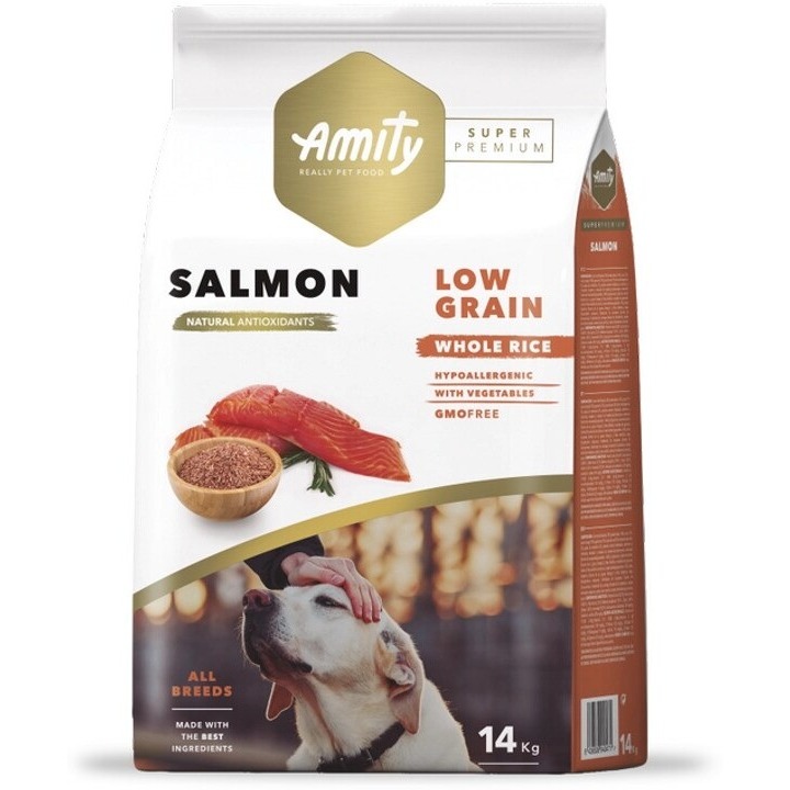 Amity Dog Adult Salmon hipoallergén kutyatáp