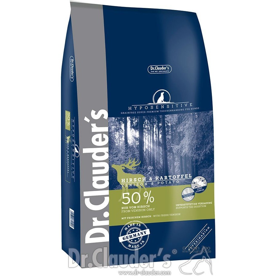 Dr.Clauder's Best Choice Adult HypoSensitive Venison & Potato | Sza...