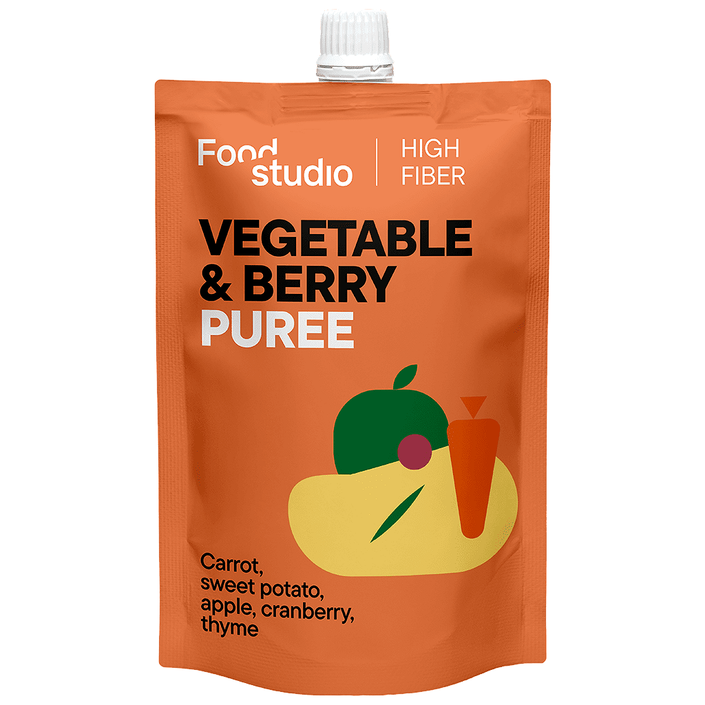 Food Studio zöldség- és bogyósgyümölcs-püré kutyáknak