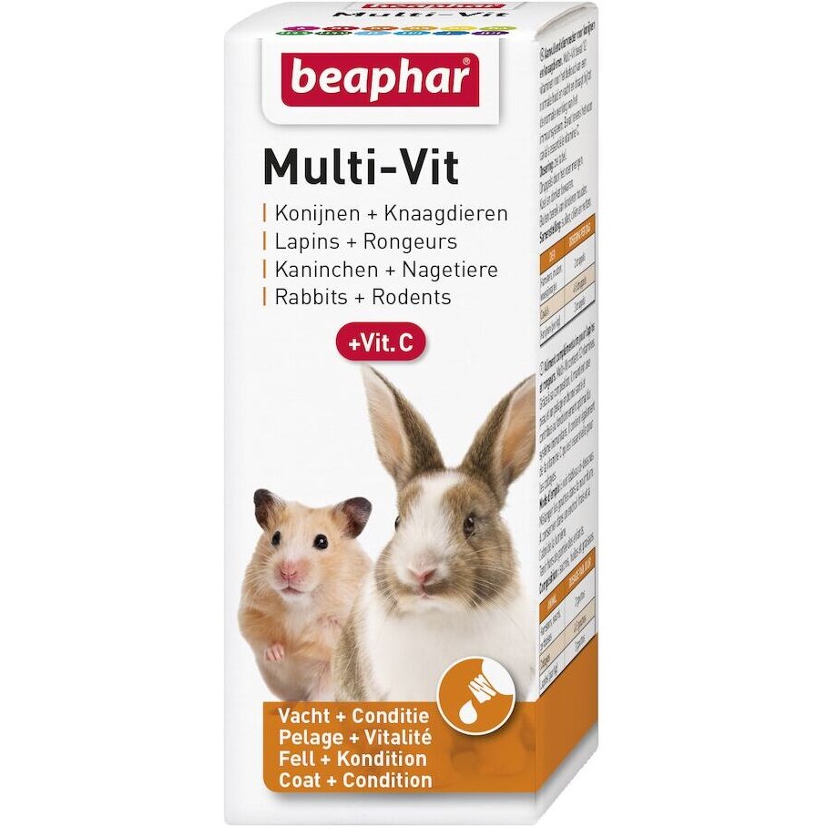 Beaphar Multi-Vit nyulak és egyéb kisállatok részére | Okosgazdi