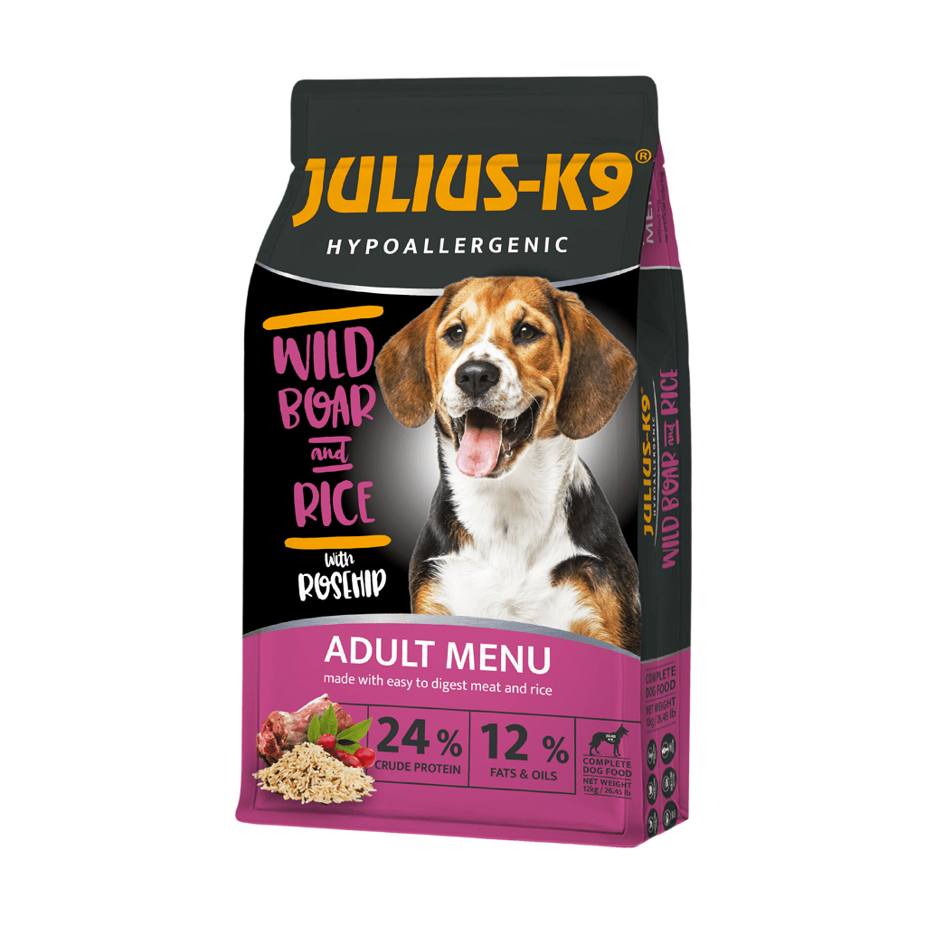 Julius-K9 Hypoallergenic Adult Wild Boar & Rice | Okosgazdi