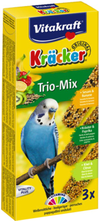 Vitakraft Kracker Mix paprikás, banános és kivis tripla r...