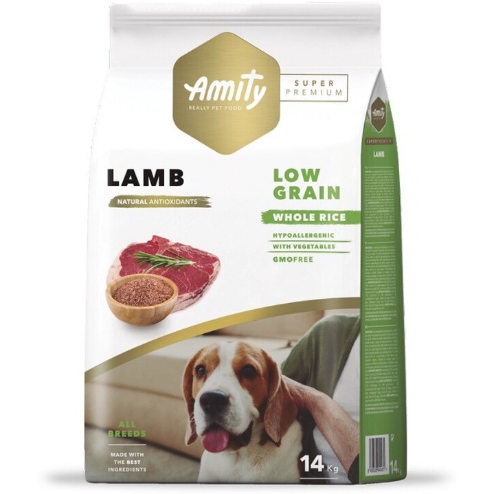 Amity Hypoallergen Dog Adult Lamb & Rice