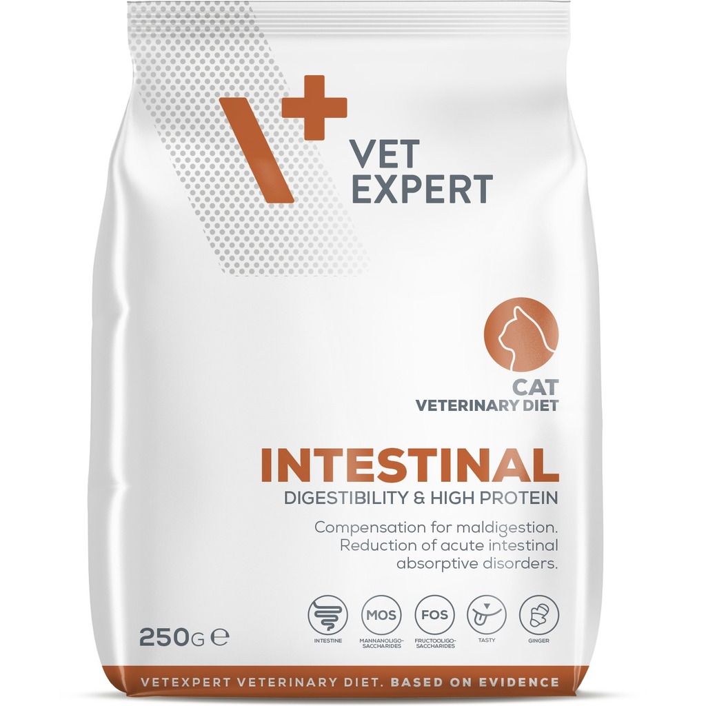 Vet Expert Intestinal Cat - Diétás eledel macskák számára