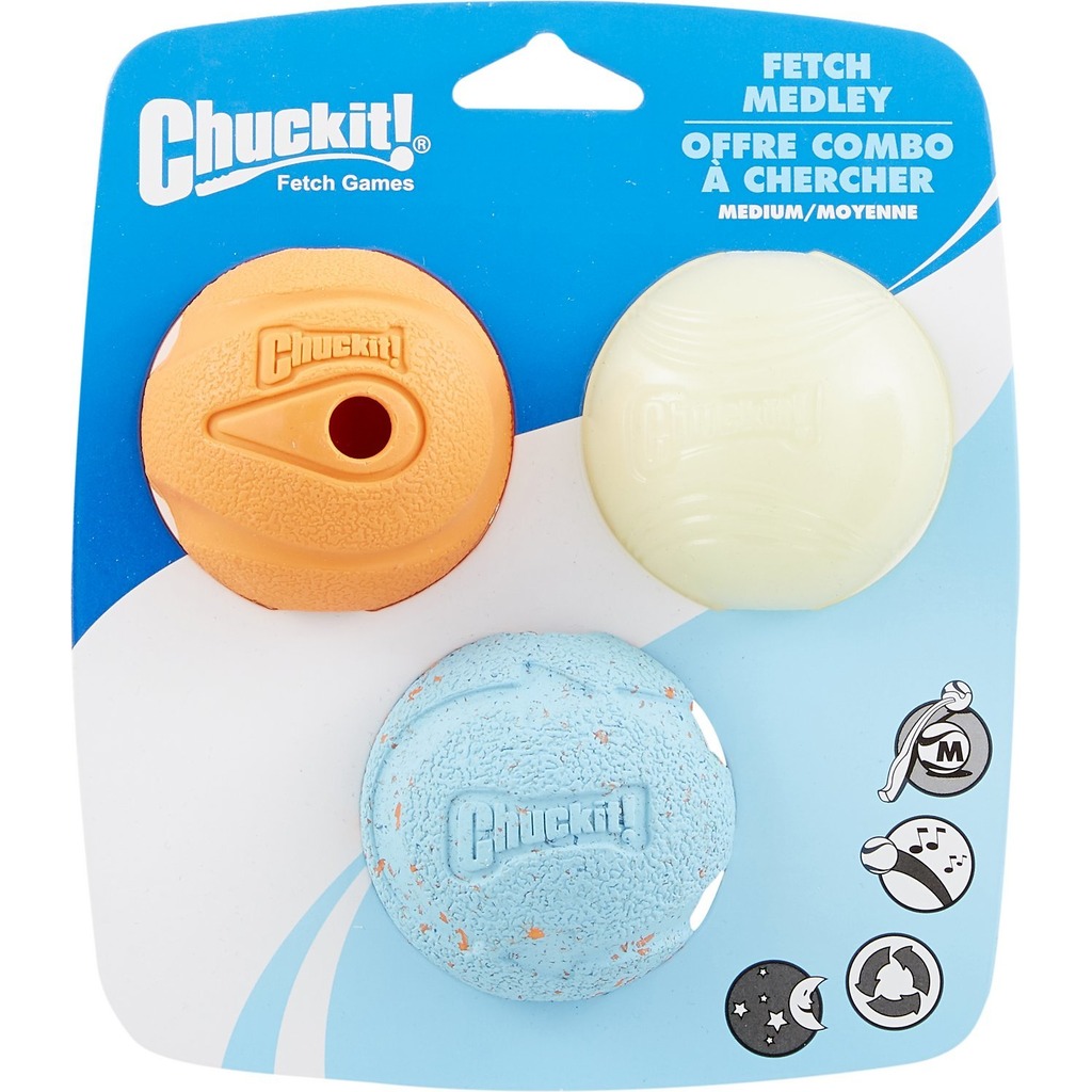 Chuckit! Fetch Medley labdák kutyáknak | Okosgazdi