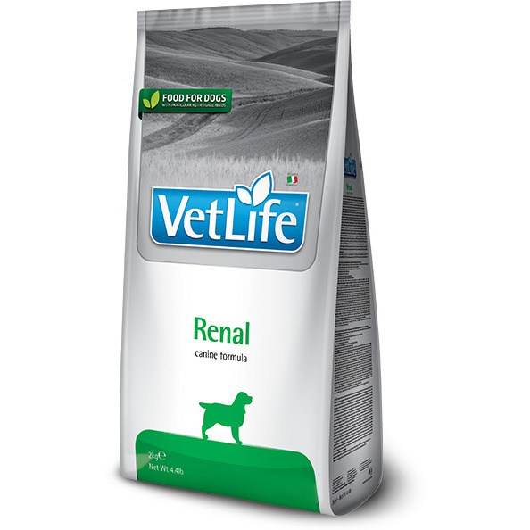 Vet Life Natural Diet Dog Renal | Vesefunkciót támogató gyógytáp ku...